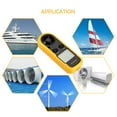 Digital Wind Speed Gauge Handheld Anemometer Air Flow Velocity Meter ...