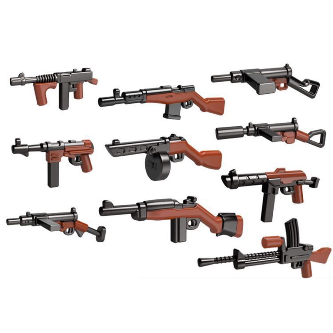 Buy WW2 Toy Soldier Figures American vs German Army Battle Playset (50 ...