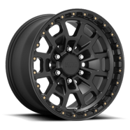 KMC Aluminum Rim KM542 IMPACT 16X8in Satin Black Machined Finish ...