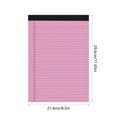 A4 Tearable Notebooks | 50 Sheets Each | Horizontal Line Memo Notepads ...