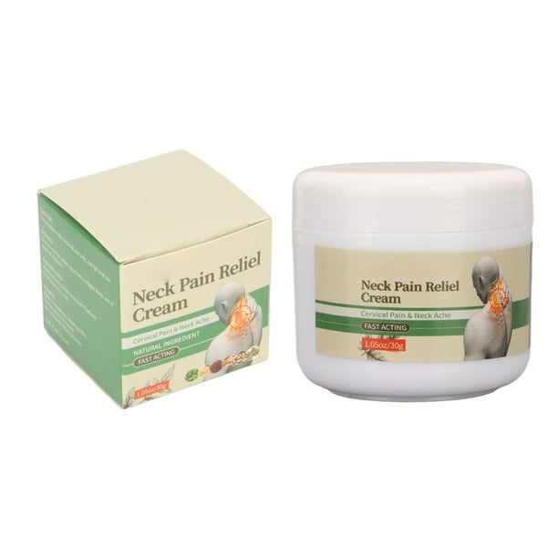 1.1oz Neck Soothing Cream Pain Reduction Herbal Cervical Discomfort ...