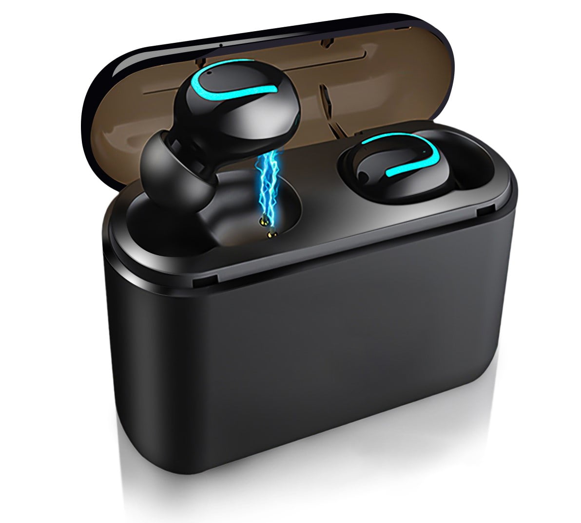 True Wireless Earbuds, HD Stereo Headset Earphones with Hands-free ...