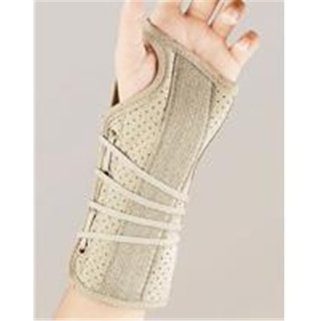 Fla 22-150SMBEG Soft Fit Suede Finish Wrist Brace for Right, Beige ...