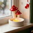 Cute Cartoon Tree Candle Holder Festive Ceramic Candle Warmer for Home ...