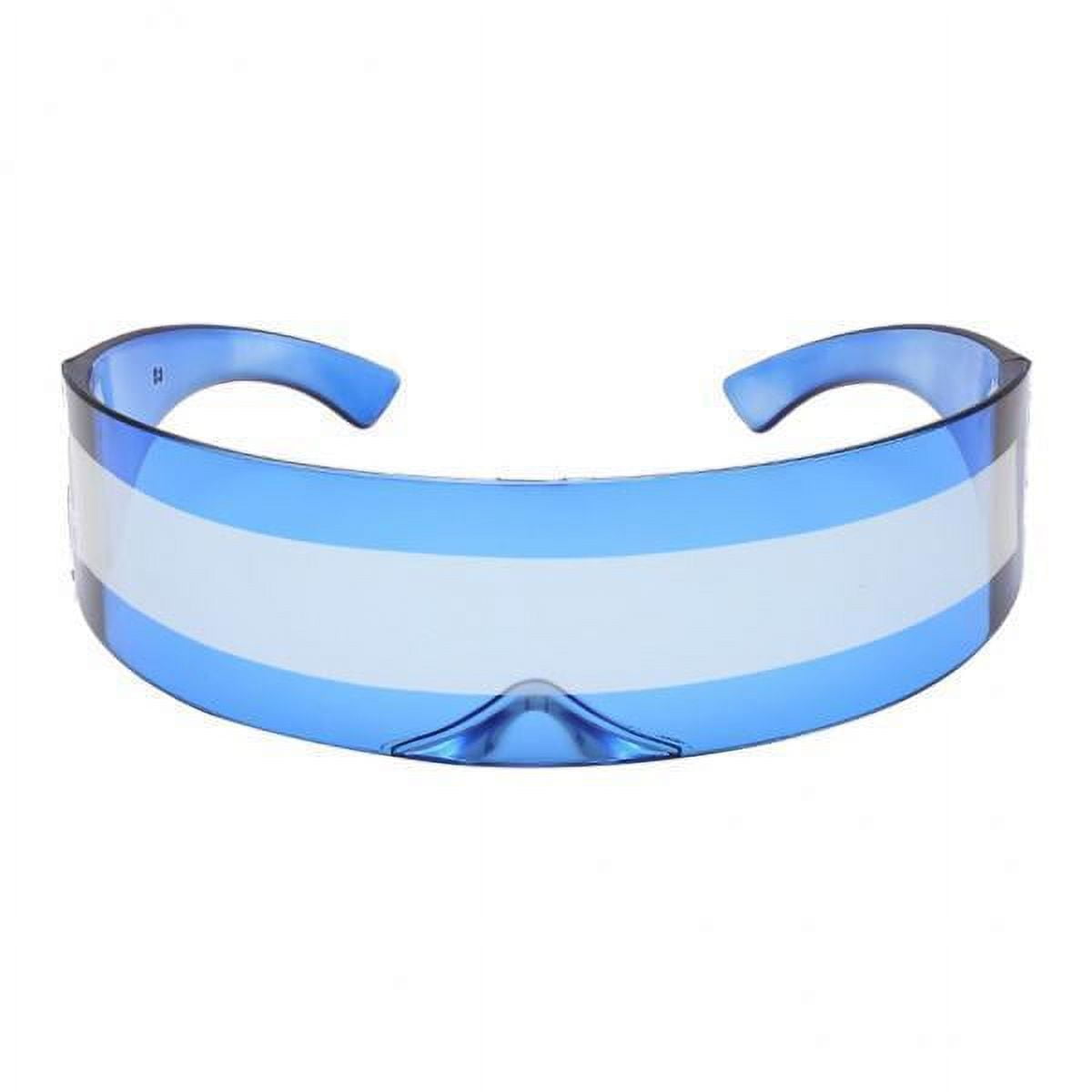 Gafas de cosplay futurista Strade Fareast Limited 3 piezas Azul ...