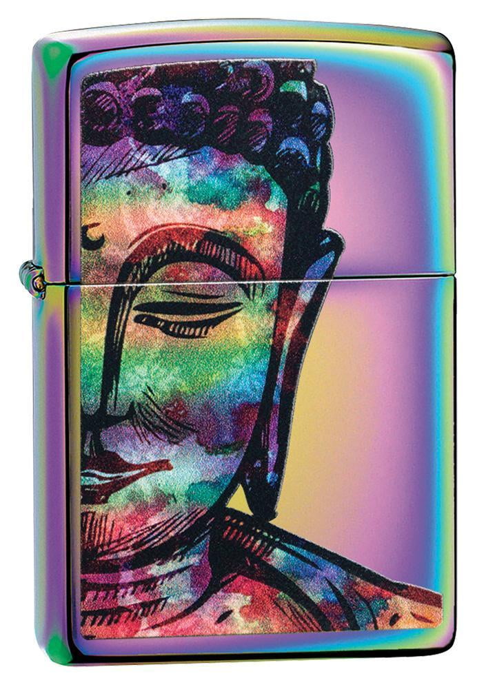 Zippo Bright Buddha Design Multi Color Pocket Lighter - Walmart.com