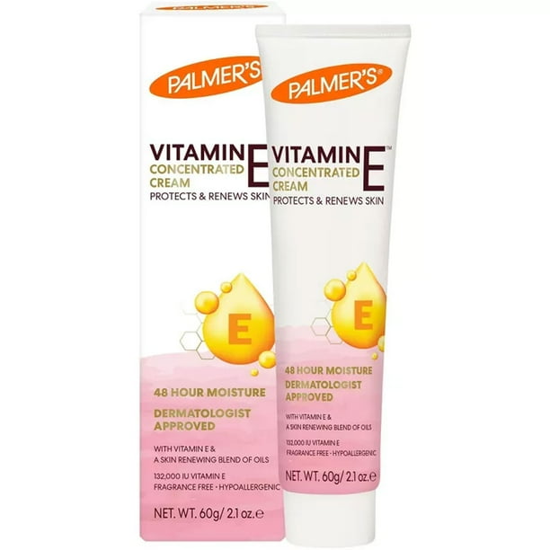 Palmer's Natural Vitamin E Concentrated Cream, 2.1 Oz., Pack of 2 ...