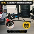 Nilight 1200 lbs Round Bar Weight Distributing Hitches Kit with ...