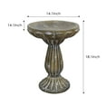 18.1" H Bird Bath for Garden - Concrete Construction Bird Baths for ...