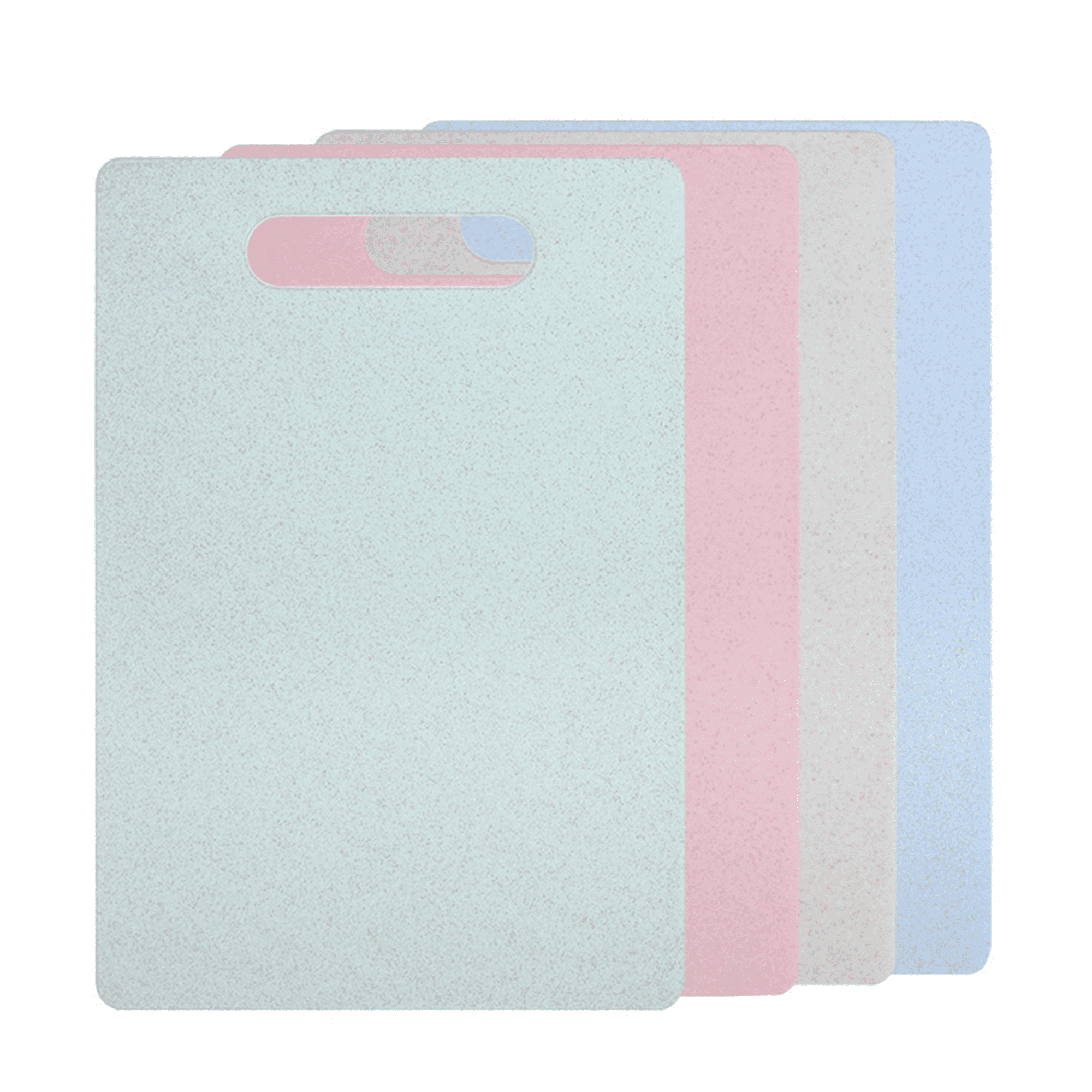 PUMYPOREITY 4PCS Kitchen Cutting Board, Non-Slip Chopping Boards Set ...