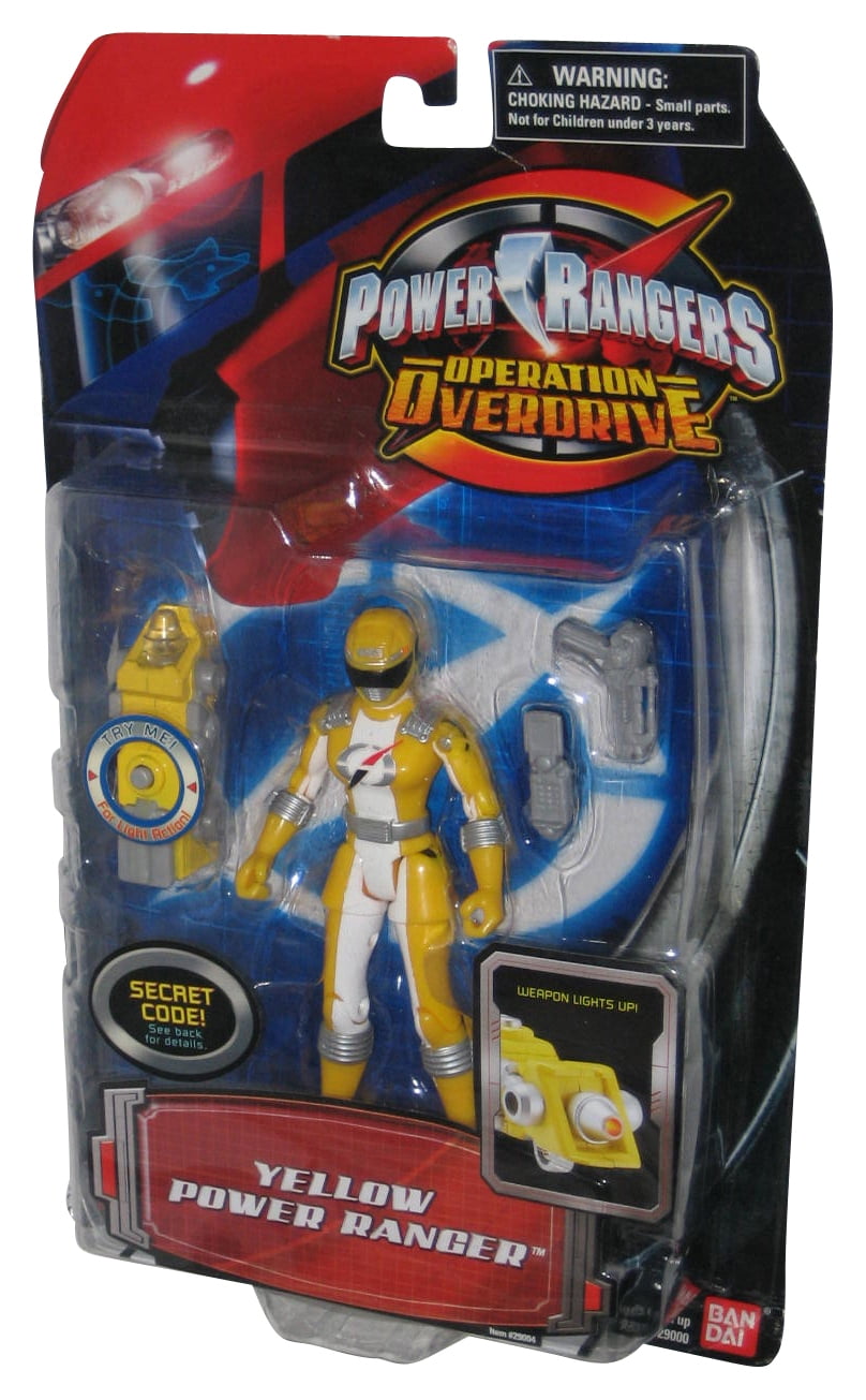 Power Rangers Operation Overdrive Yellow Ranger