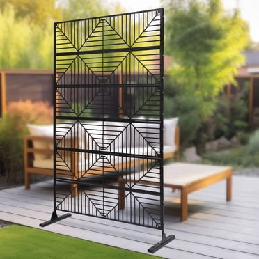 Trash Enclosure Outdoor Privacy Screens and Panels 48”W x 48”H Vinyl ...