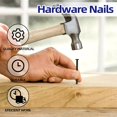 3/4 Inch Black Carbon Steel Hardware Nails, 1000 PCS, Common Nails ...