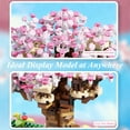 Cherry Blossom Bonsai Tree Micro Building Set, 628 Pieces Flowers Tree ...