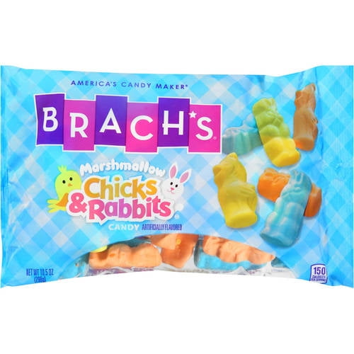 Brach's Chicks & Rabbits Marshmallow Candy, 10.5 Oz. – Walmart ...