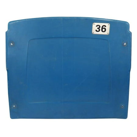 Silverdome Actual Stadium Seat Back, Light Blue - Home of Detroit Lions ...