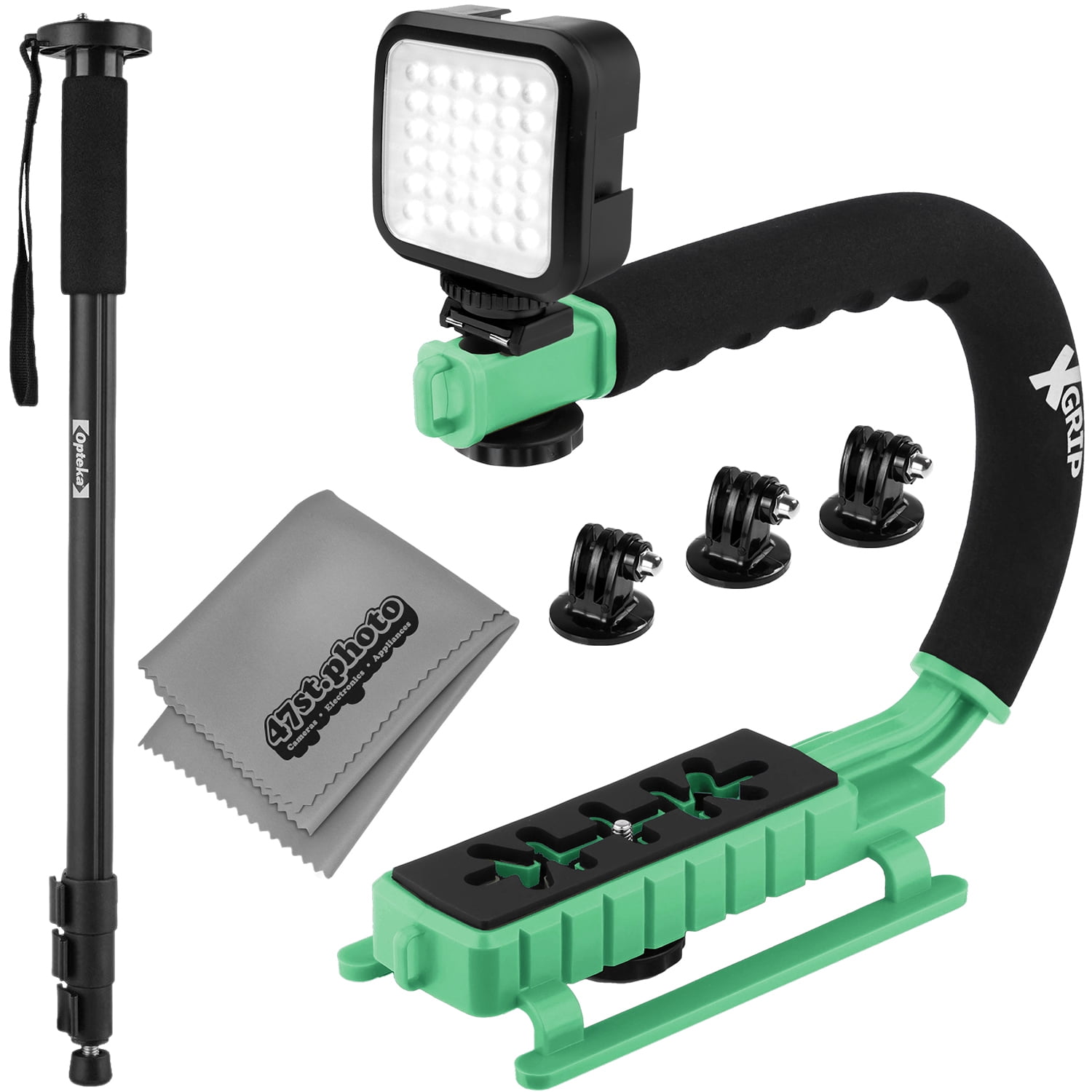 Opteka X-GRIP Professional Camera Action Stabilizing Handle with ...