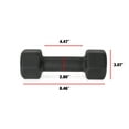 CAP Barbell, 7lb Black Neoprene Dumbbell, Pair - Walmart.com