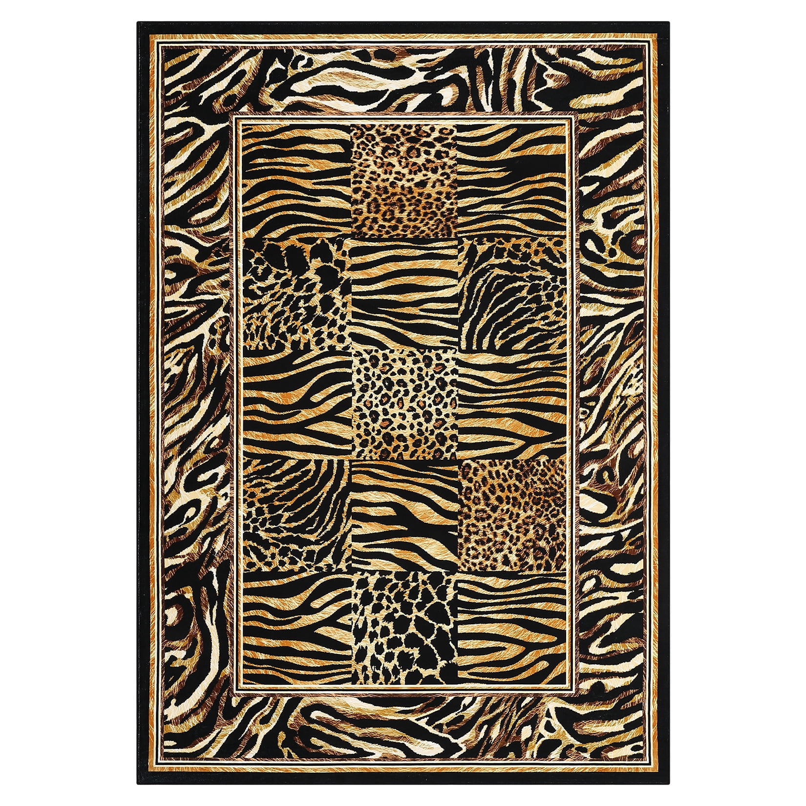 Click here for Tropow Leopard Print Area Rug  Washable Low Pile C... prices