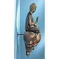 Design Toscano Enlightened Buddha on a Cloud Floating Wall Sculpture ...