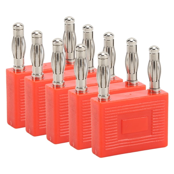 Way Banana Plug Connector,5PCS Double Row Banana Copper Dual Banana ...