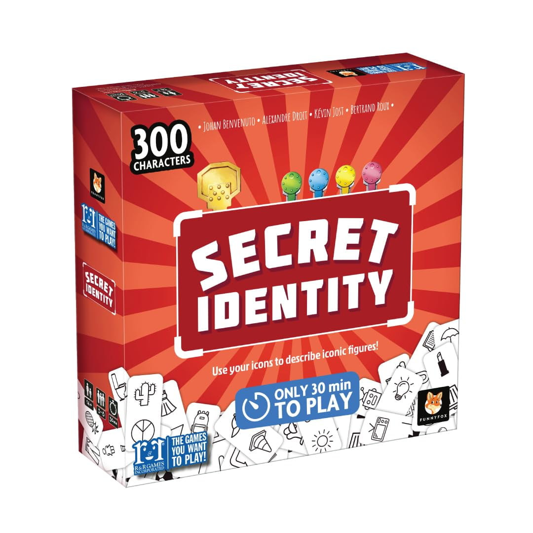 Juego de fiesta R&R Secret Identity para adultos y niños | Bodega Aurrera en línea