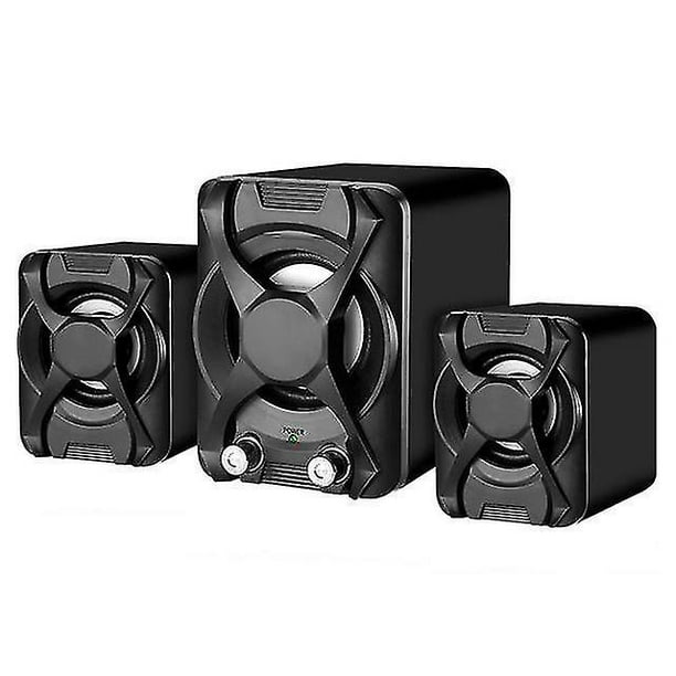 Wired Computer Subwoofer Speakers 5W+3W*2 Set Bass Loudspeaker|Computer ...