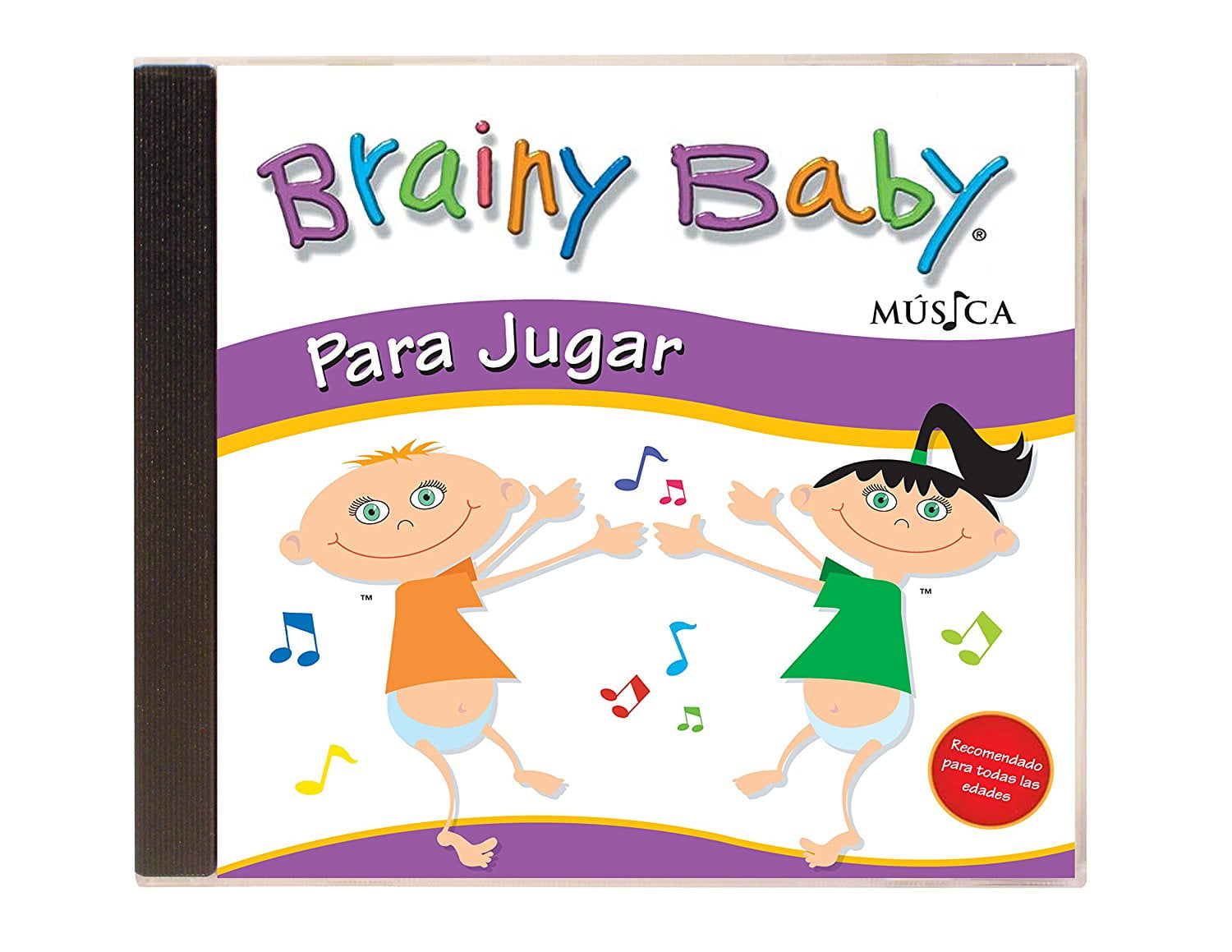 Brainy Baby Playful Baby Music CD in Spanish: Para Jugar - Walmart.com