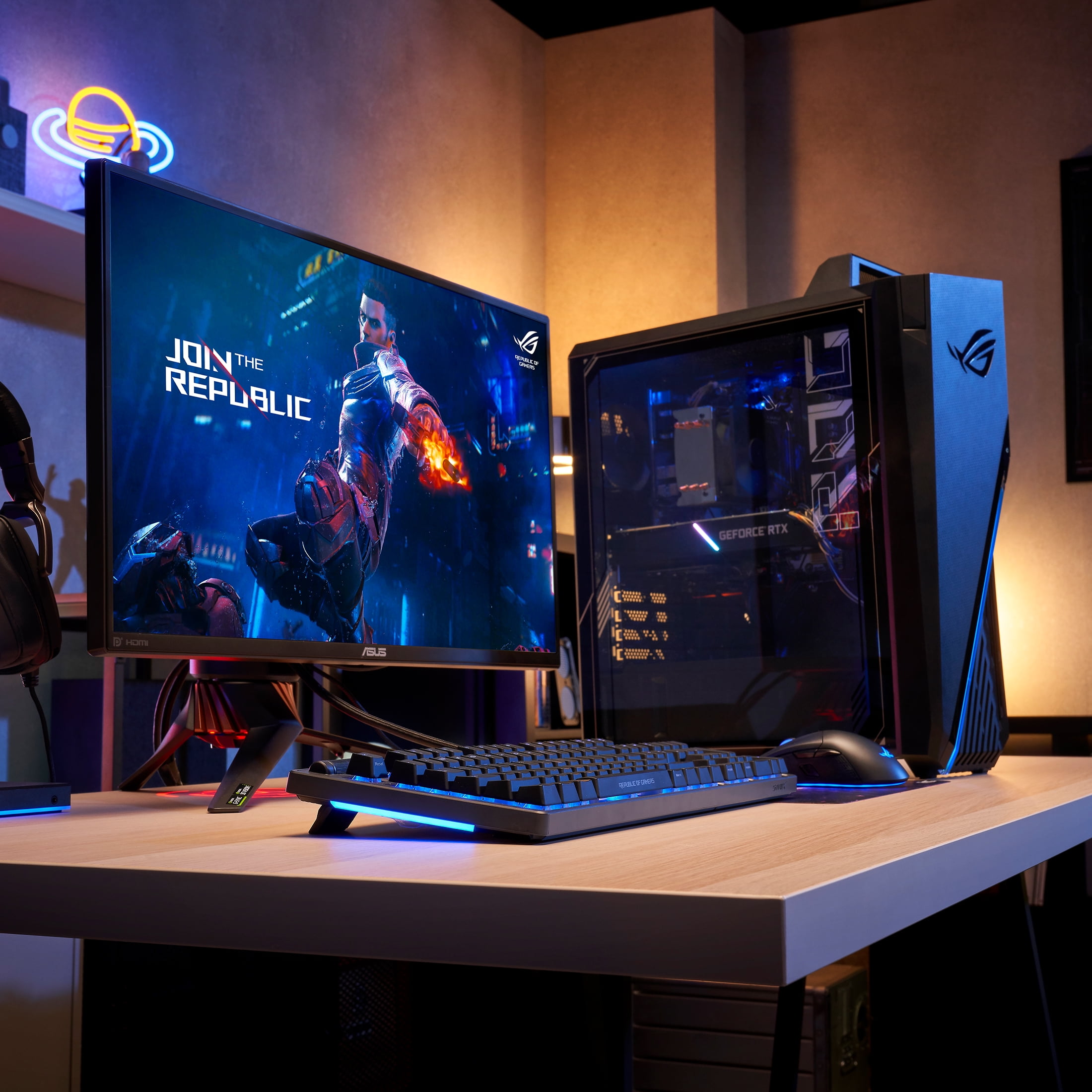 ASUS ROG Strix GT15 Gaming Desktop, Intel Core i7-12700F, NVIDIA ...