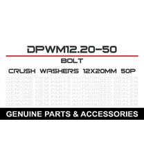 Bolt Motorcycle Hardware (DPWM12.20-50) M12 Drain Plug Washer - Walmart.com
