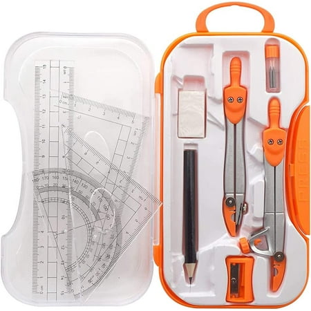FanShow Geometry Compass, Geometry Sets, Mine Drawing Compass ...