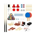 10-in-1 Combo Game Room Table Set Pool, Foosball, Ping Pong, Chess ...
