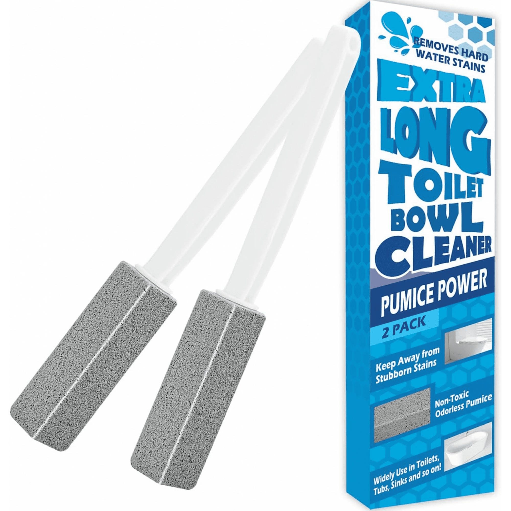 Click here for Pumie [2 Pack] Pumice Stone For Toilet Cleaning  P... prices