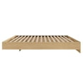 Nexera Full Size Platform Wood Bed Frame, Natural Maple - Walmart.com
