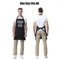 DOVACKA "Daddio of The Patio" Funny BBQ Grilling Apron for Dad, Father ...