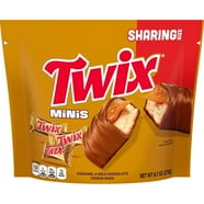 Snickers, Twix & Milky Way Minis Chocolate Bars Variety Pack - 150 Ct ...