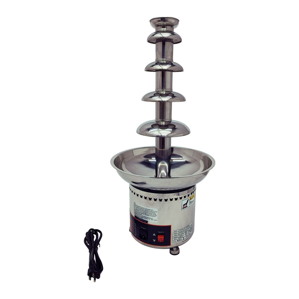 INTSUPERMAI Chocolate Melting Fountain Machine 5 Tiers Chocolate ...