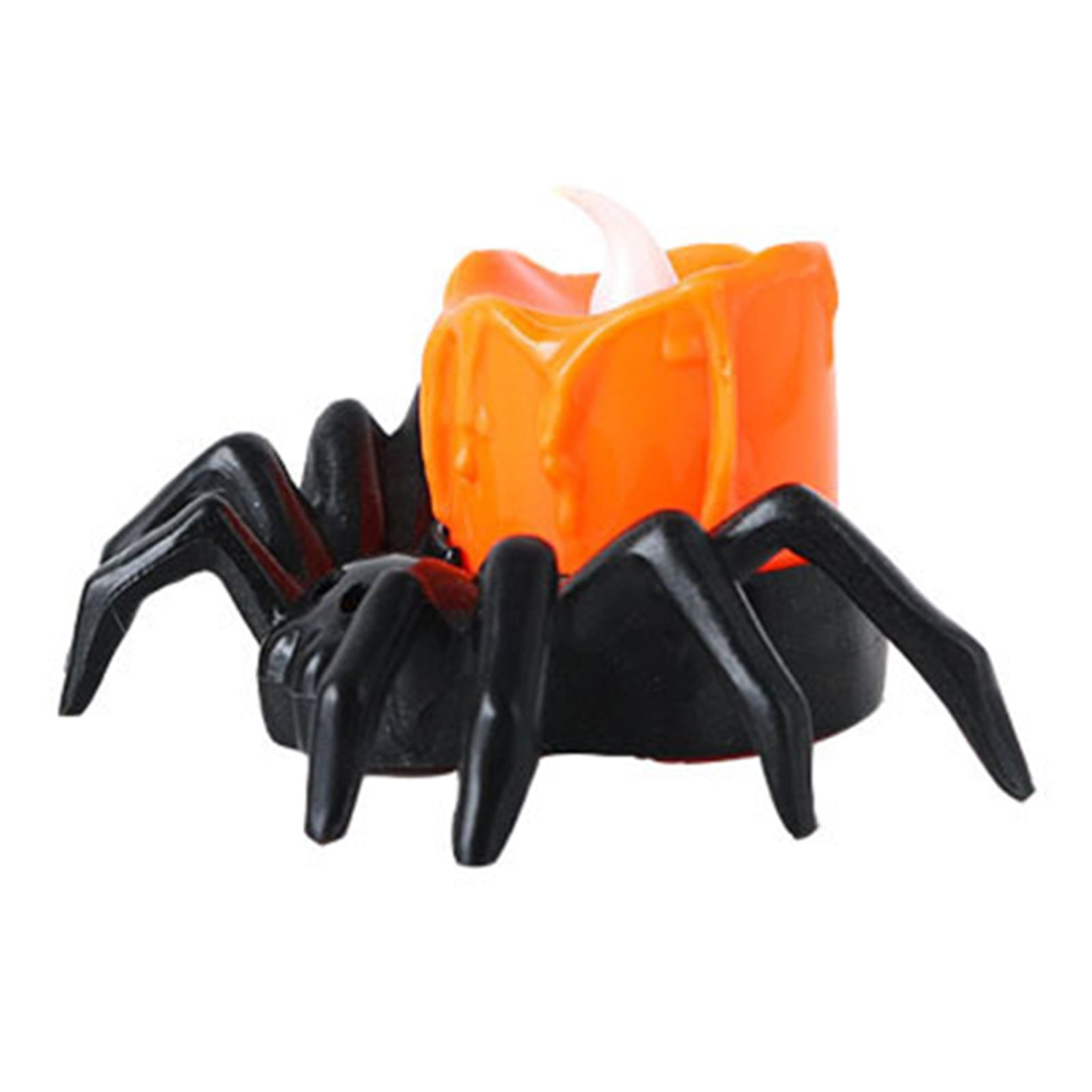 Yasu Halloween Candle Light Spider Shaped Candle Light Halloween Candle ...