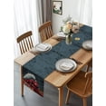 Burlap Table Runner 90 Inches Long, Cartoon Red Trains Watercolor ...