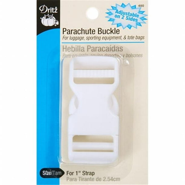Dritz Parachute Buckle For 1" Strap-White - Walmart.com - Walmart.com