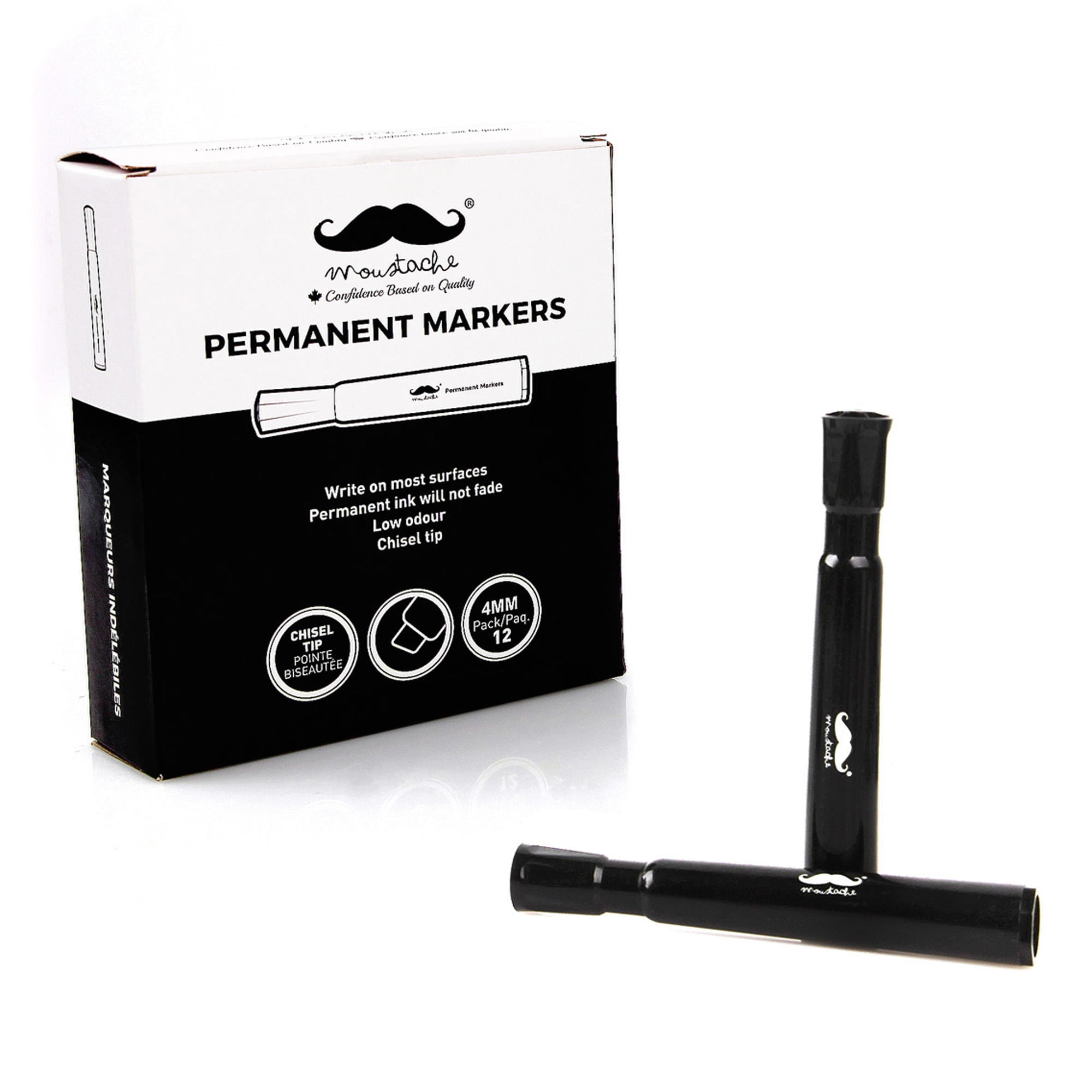 Click here for Moustache Permanent Markers  Chisel Tip  4 Mm  12/... prices