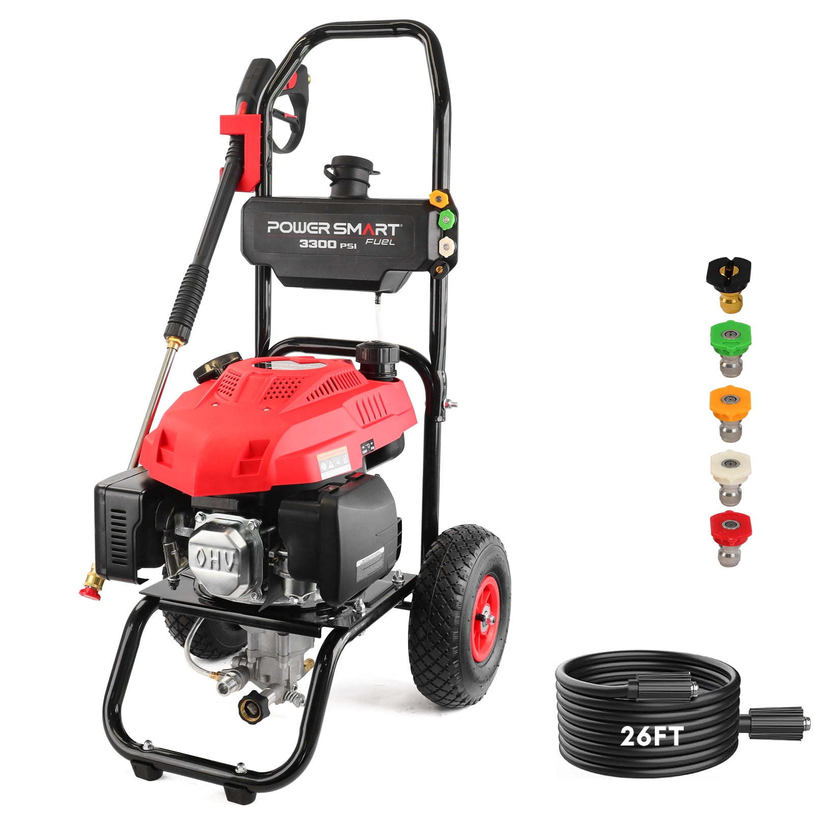 Click here for Powersmart 3300psi Gas High Pressure Washer With 5... prices