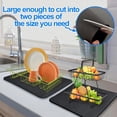 Dish Drying Mat for Kitchen Counter, 16"x24" Dish Drying Pad with Non ...