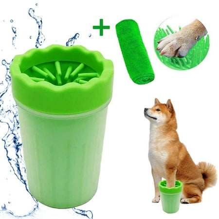 Dog Paw Cleaner for Muddy Paws, Portable 【2 In 1 Upgraded Version】Large ...