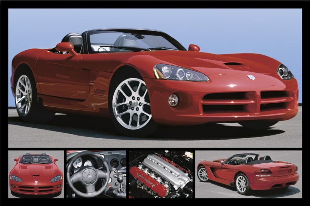 SR 1 First Generation CX1 Dodge Viper SR I Poster Print Wall Art Decor ...