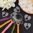 3 Bags Acrylic Thread Winding Boards with 1Pc Iron Loose Leaf Book ...