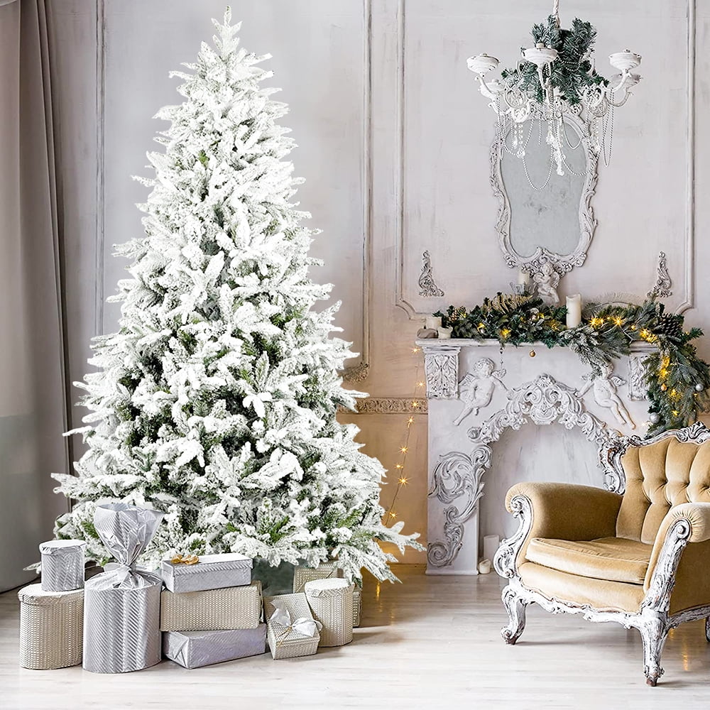 Snowy Christmas Trees