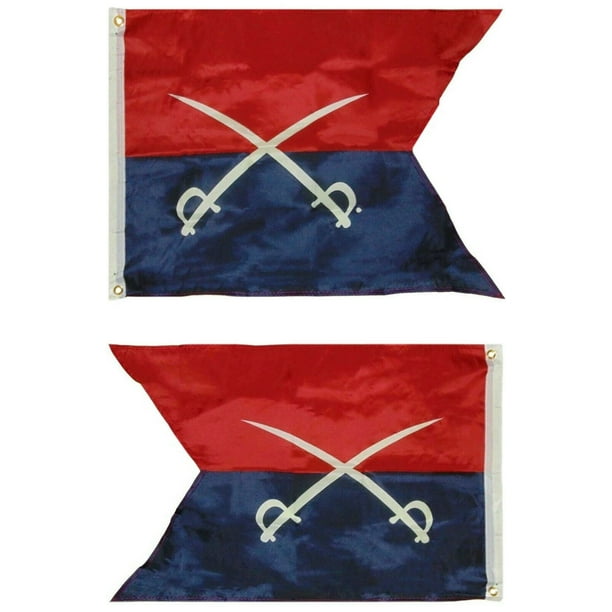2x3 General Custer 7th Cavalry Union Flag 2'x3' Banner Brass Grommets ...