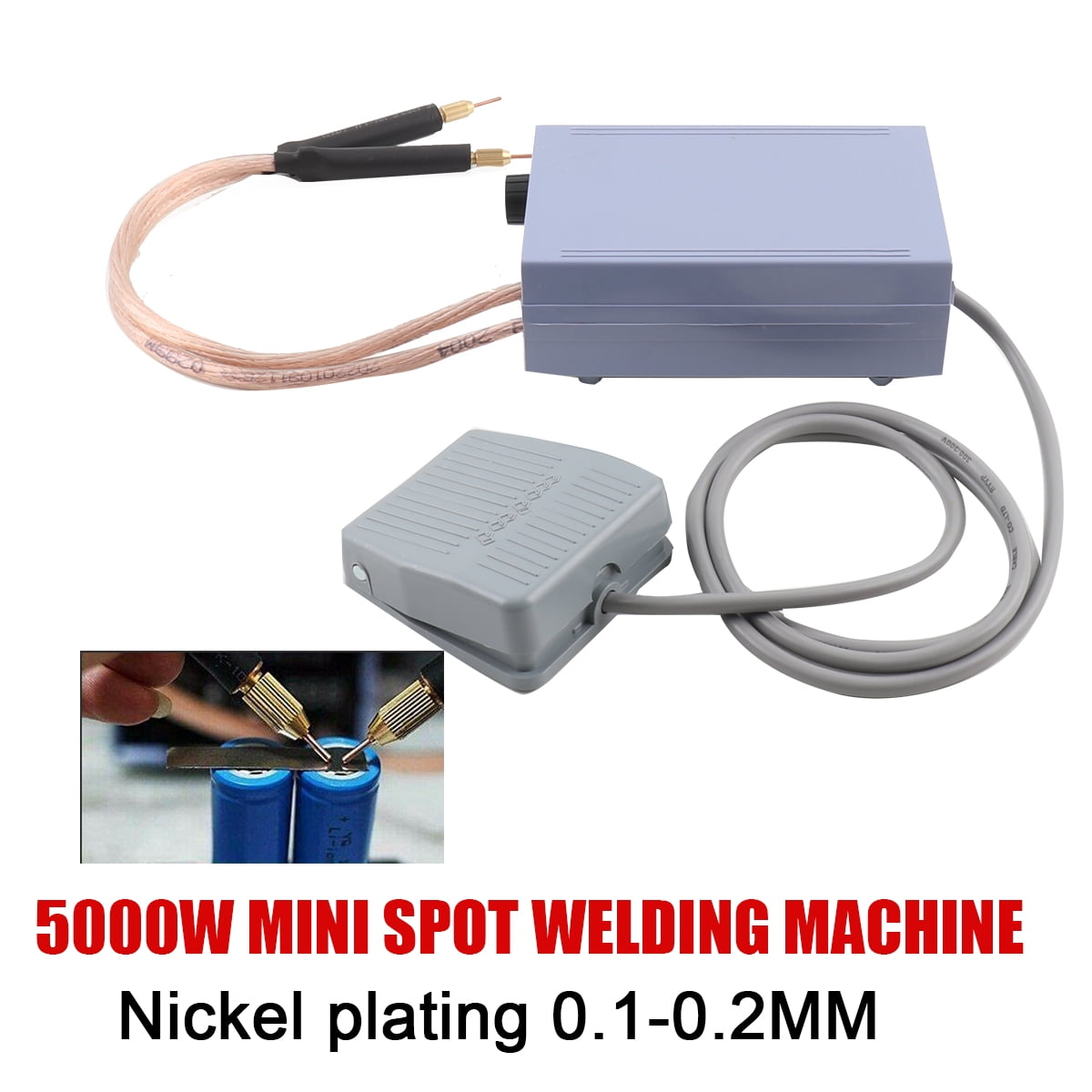 TABODD Handheld DIY Portable Mini Spot Welder Machine Welding Power ...
