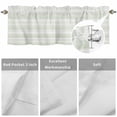 Curtain Valance for Windows, Abstract Gradient Stripes Kitchen Valances ...